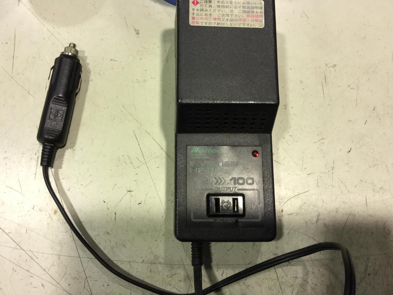 meltec インバーター HF-30 | カー用品 電装系 コンバーターを通販で購入する | 中古カー＆バイク用品の販売ならアップガレージ