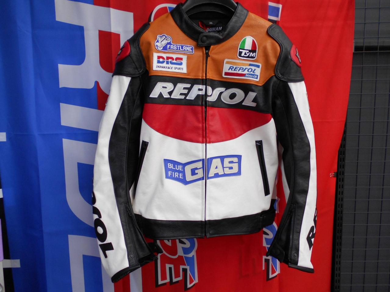 値下げしました!20%OFF サイズ:XL DUHAN フェイクレザー REPSOL ジャケット | バイク用品 ウエア ジャケット(二輪)を ...