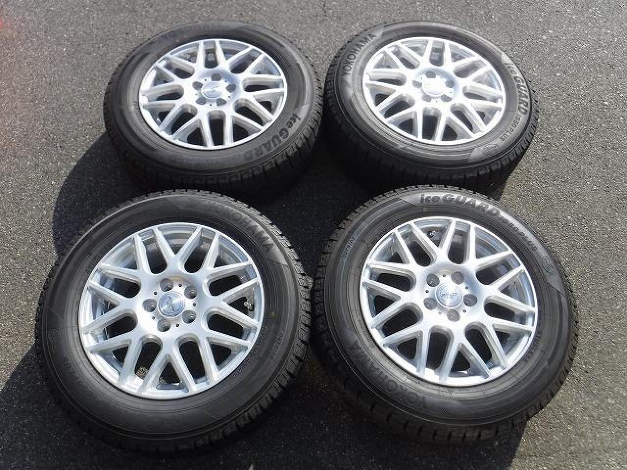 4DOS GavialⅡ + YOKOHAMA(ヨコハマ) ig50PLUS | カー用品 スタッドレスタイヤホイールセット 15インチ ...