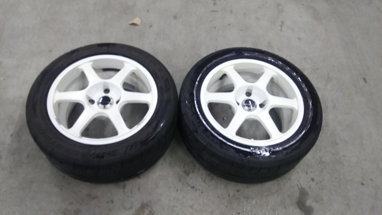 YOKOHAMA AVS MODEL 6 6本スポーク パールホワイト 2本のみ | 中古品 | アップガレージ 群馬前橋店 | カー用品 ...