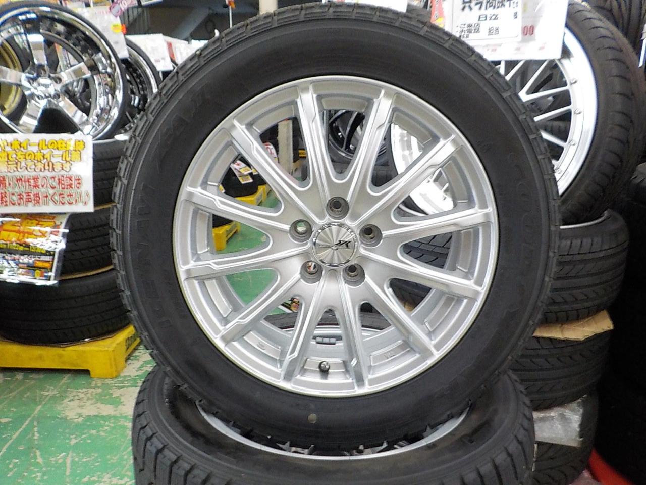 ENCOOGER 12本スポークホイール + GOODYEAR ICE NAVI ZEA2 | カー用品 スタッドレスタイヤホイールセット ...