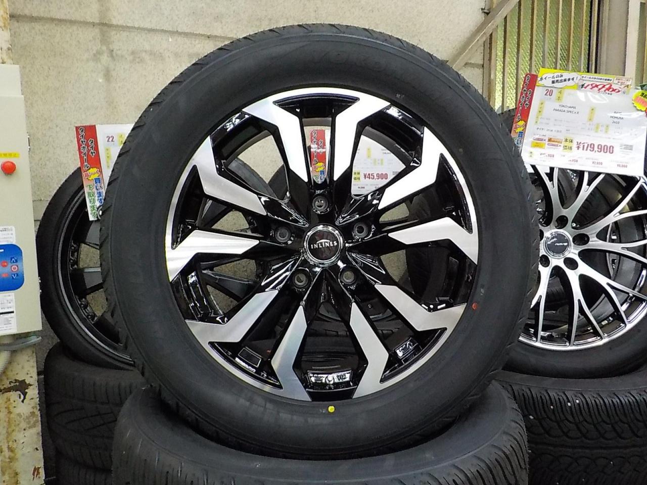 トヨタ純正(TOYOTA) MODELLISTA SELECTION INLINES HP weds製 + YOKOHAMA(ヨコハマ ...