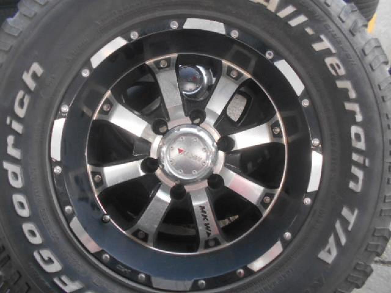 TRISTAR INTERNATIONAL(トライスターインターナショナル) MKW(エムケーダブリュー) MK-46 + BFGoodrich(ビーエフグッドリッチ) All-Terrain ...