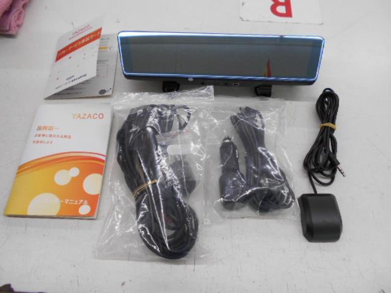 YAZACO ドライブレコーダー ミラー型 前後・GPS付モデル | カー用品 カーAVアクセサリー ドライブレコーダーを通販で購入する | 中古カー＆バイク用品の販売ならアップガレージ