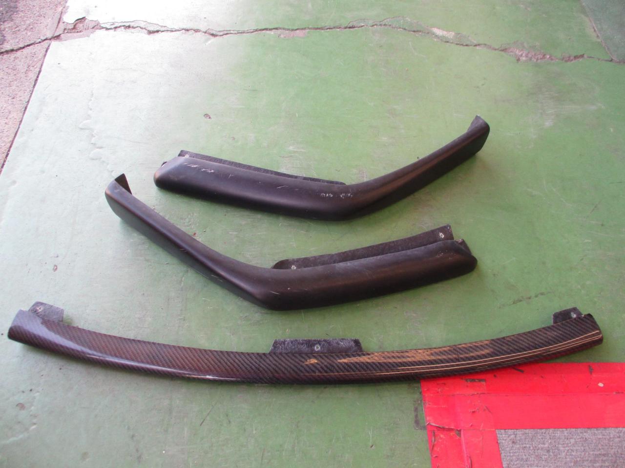 ★値下げしました! 早い者勝ち★メーカー不明 フロントハーフエアロ 3分割構成 ホンダ FD2 シビックタイプR 前期 | カー用品 ボディ ...