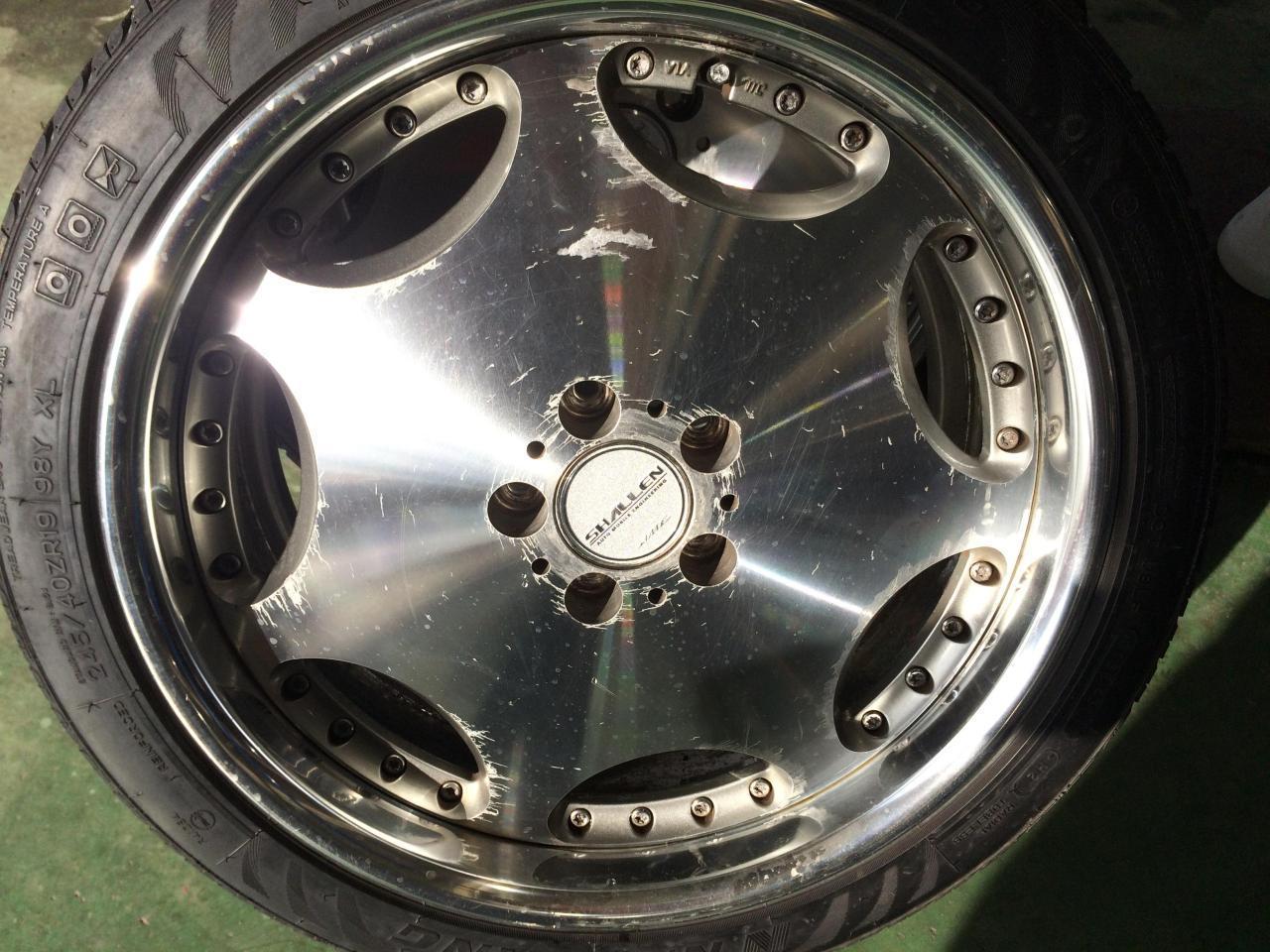 AME(エーエムイー) SHALLEN(シャレン) AX + NANKANG(ナンカン) NS-20 245/40R19 2013年 | 中古 ...