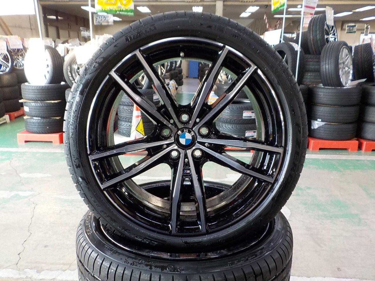 BMW純正オプション ライト・アロイ・ホイール スタースポークスタイリング 791M + PIRELLI P-ZERO (ランフラットタイヤ ...