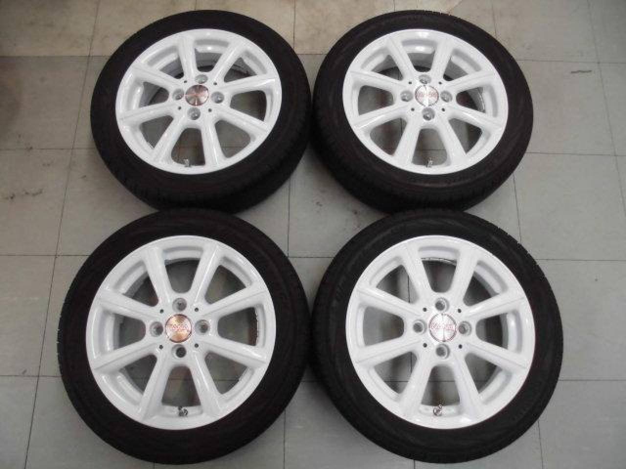 Lehrmeister PREMIX NANA +YOKOHAMA BluEarth RV-02 CK 4本セット | カー用品 タイヤホイールセット 15インチタイヤホイールセットを通販で ...