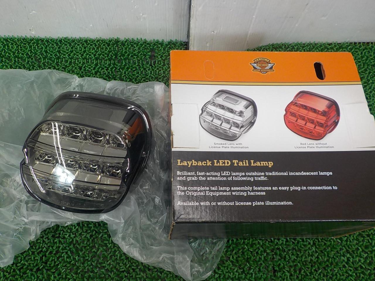 Harley Davidson(ハーレー) Layback LEDテールランプ | バイク用品 電装品 テールランプ(二輪)を通販で購入する ...