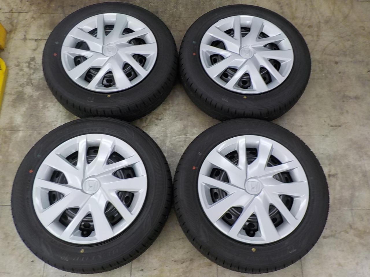 ホンダ純正(HONDA) JF3･JF4/N-BOX 純正スチールホイール + DUNLOP ENASAVE EC300 | カー用品 タイヤ ...