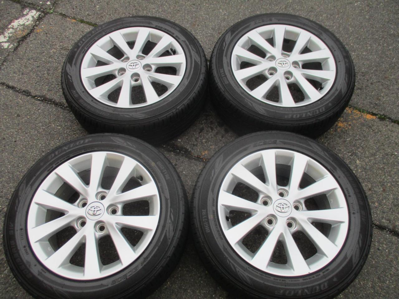 トヨタ純正(TOYOTA) アイシス純正アルミホイール + DUNLOP(ダンロップ) ENASAVE EC202 | 中古品 | アップ ...