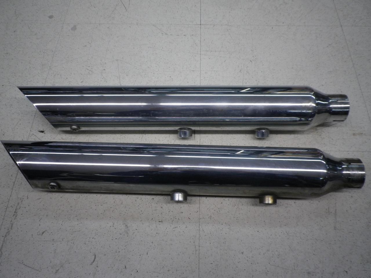 RUSH ｽﾗｯｼｭｶｯﾄﾏﾌﾗｰ2分割 T01219 | バイク用品 マフラー スリップオンサイレンサー(二輪)を通販で購入する | 中古 ...