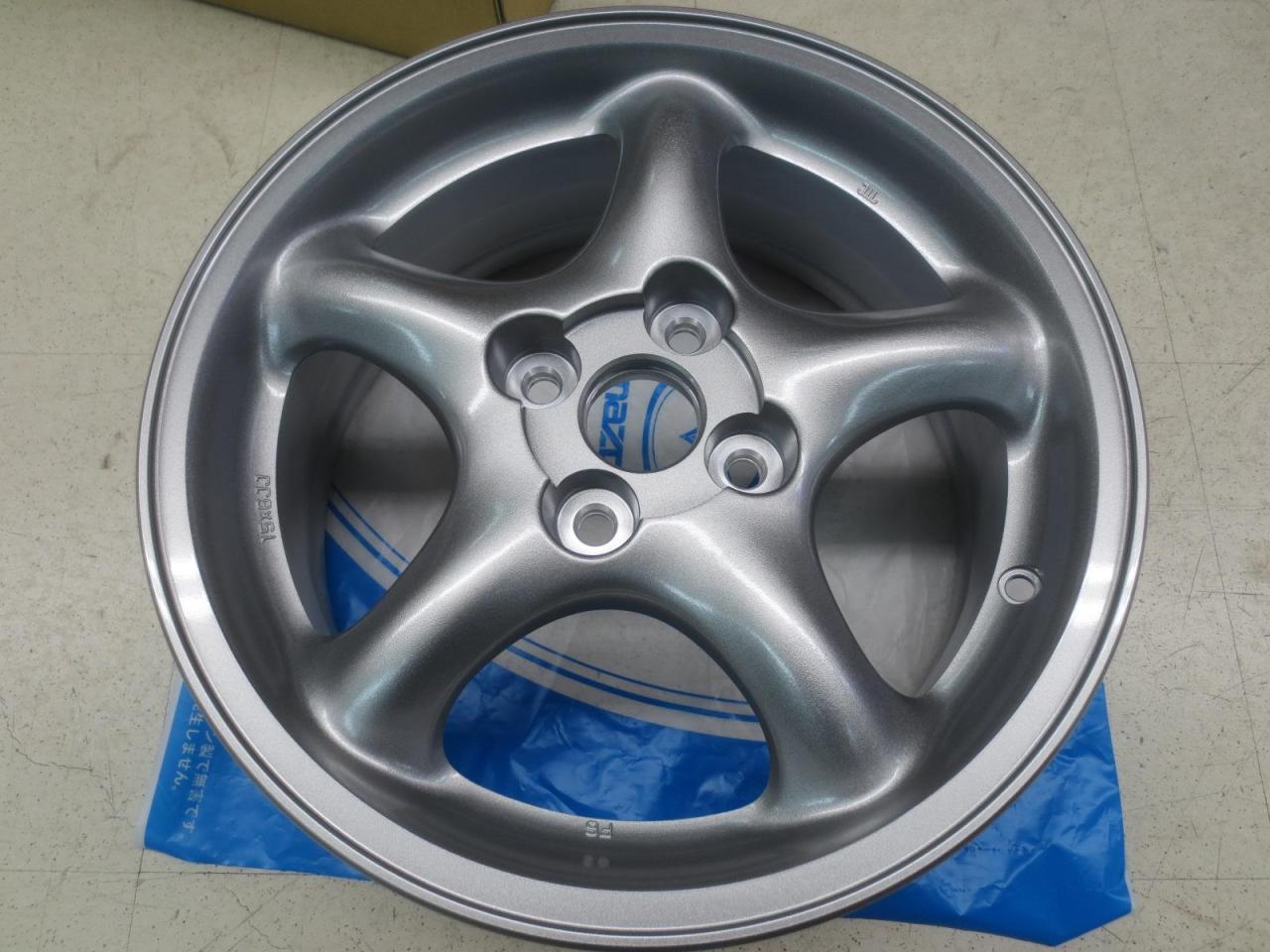 【1本のみ】 MAZDA NBロードスター純正15インチホイール 未使用 T01299 | カー用品 アルミホイール 15インチホイールを通販 ...