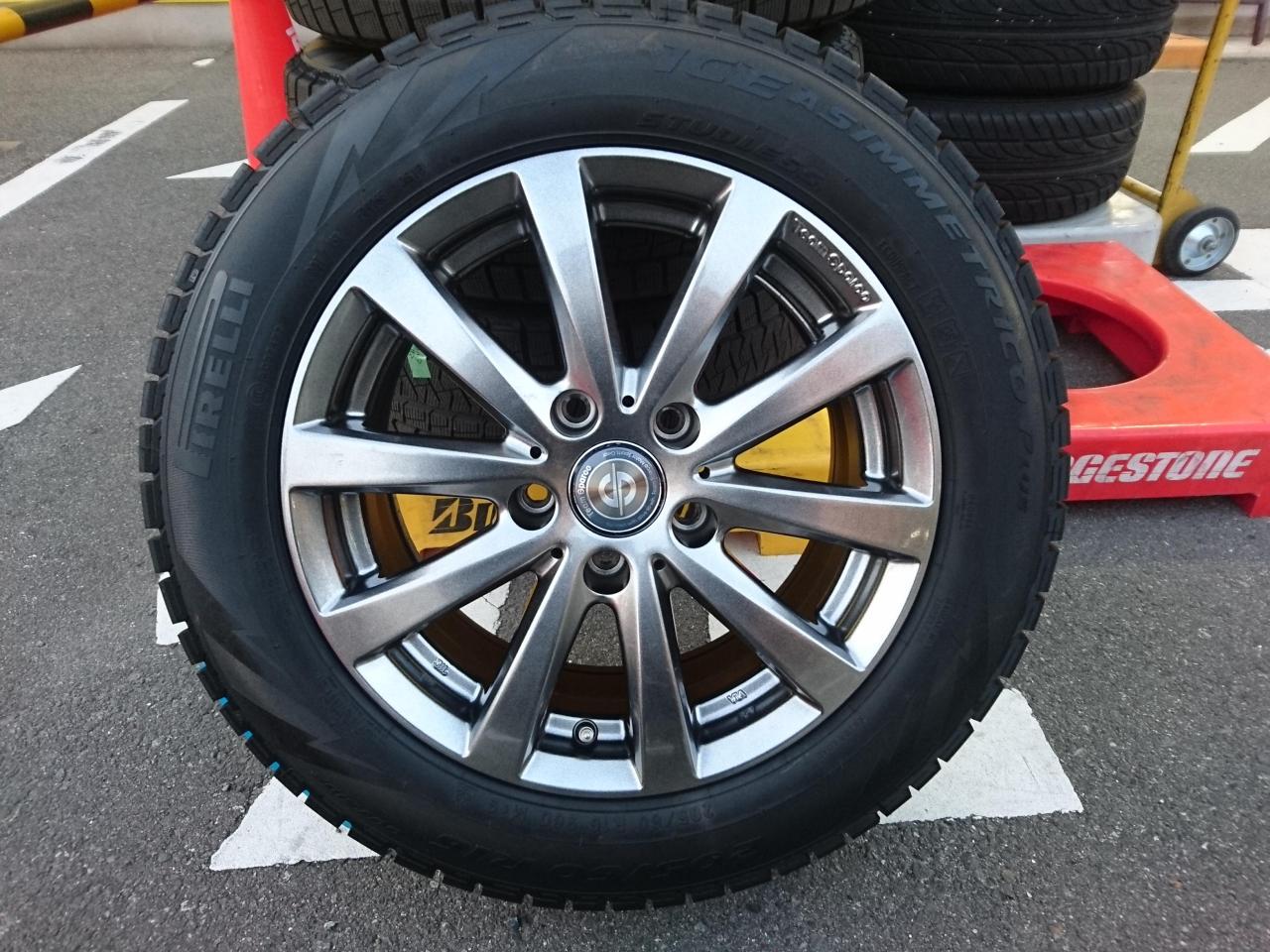 値下げしました CRIMSON(クリムソン) Team Sparco BALLARE + PIRELLI(ピレリ) ICE ASIMMETRICO PLUS | カー用品 スタッドレスタイヤ ...