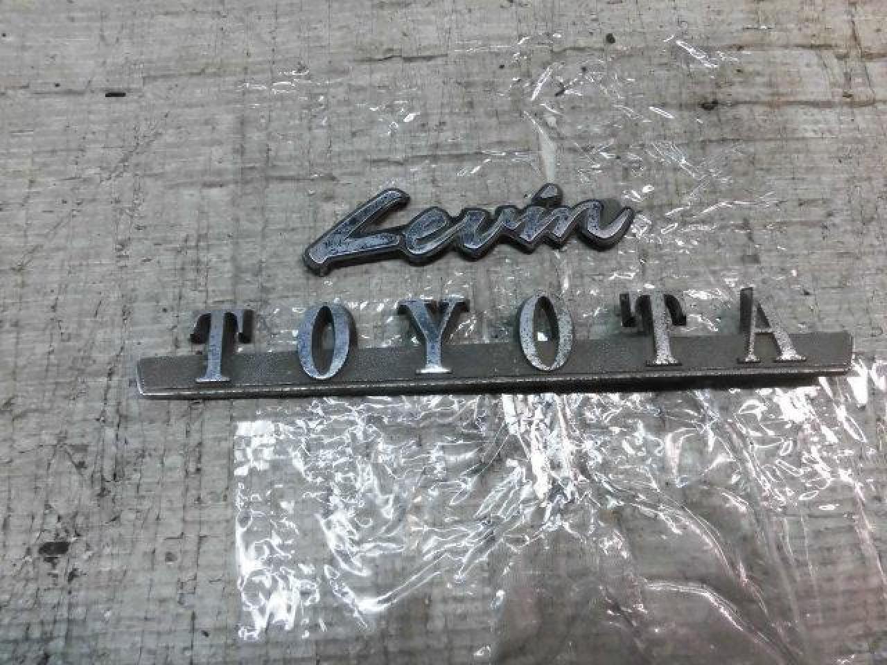 トヨタ純正 カローラレビン エンブレム | 中古品 | アップガレージ 宇都宮店 | カー用品 ボディパーツ その他ボディパーツを通販で購入 ...