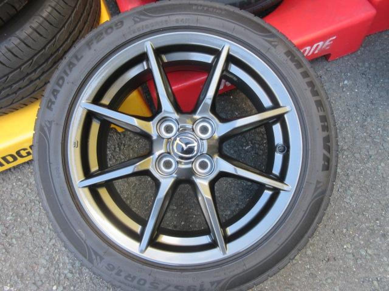 マツダ純正(MAZDA) ロードスター 純正ホイール + YOKOHAMA(ヨコハマ) ADVAN SPORT V105 + MINERVA ...