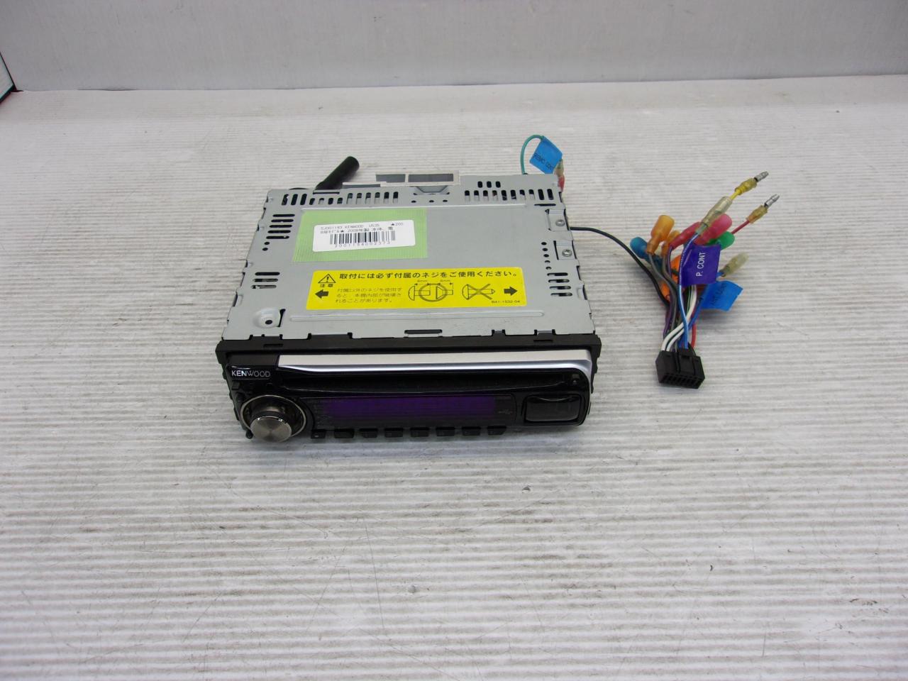 KENWOOD U535 ★2008年モデル★ | カー用品 ヘッドユニット CD+USB/i-Podチューナーを通販で購入する | 中古カー ...