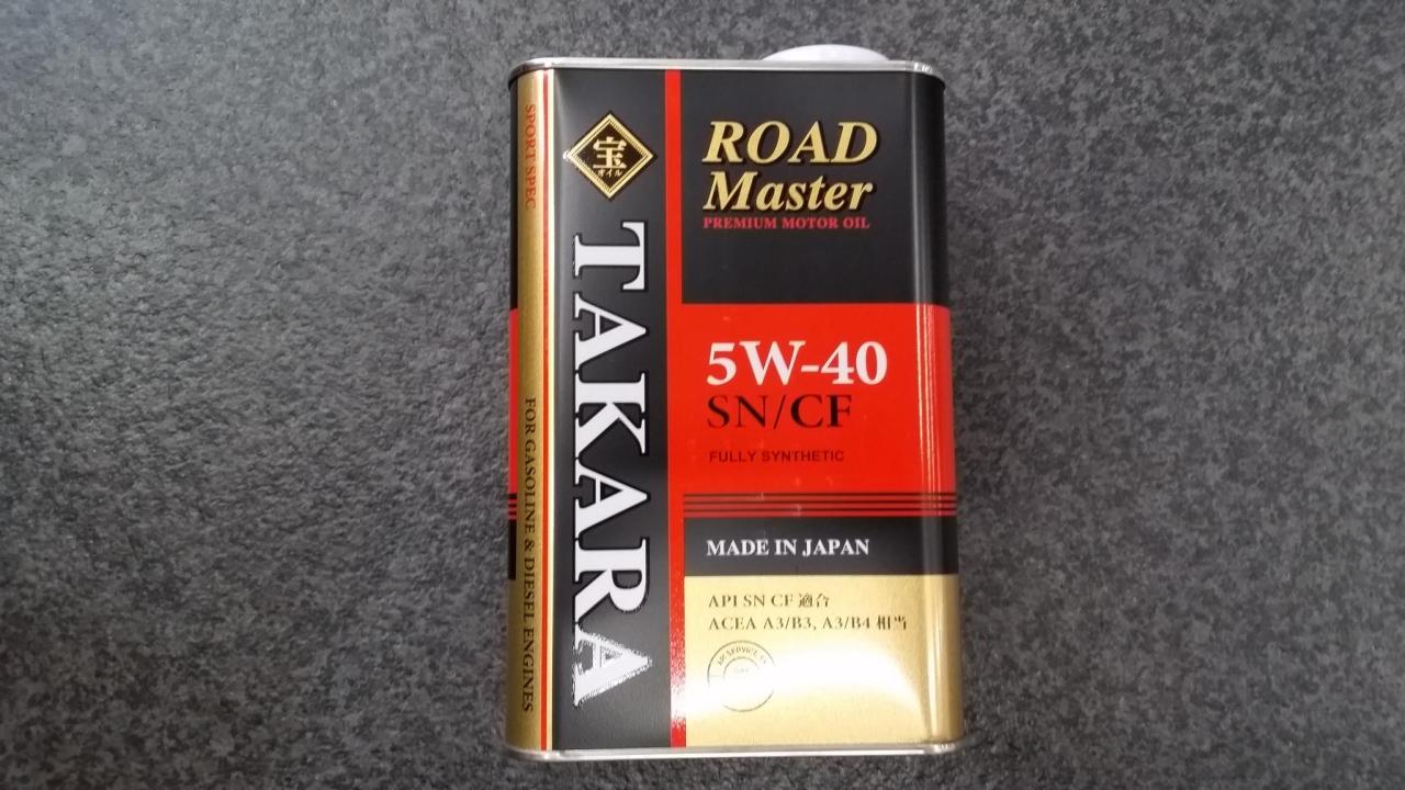 TAKARA(宝オイル株式会社) ROAD Master PREMIUM MOTOR OIL 5W-40 | 新古品 | アップガレージ 千葉 ...