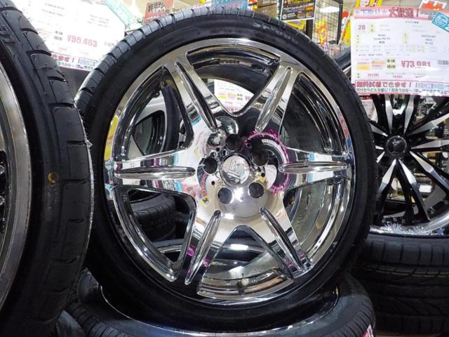 WORK(ワーク) LS 406 MONO + SUNFULL SF888 | 中古品 | アップガレージ 千葉松戸店 | カー用品 タイヤ ...