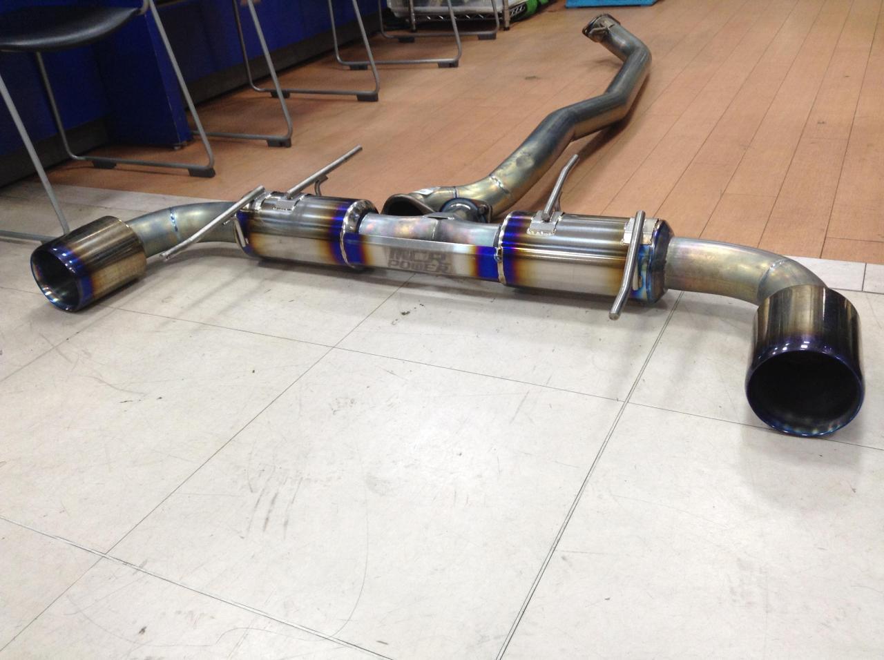 MCR CRIMSON EXHAUST MUFFLER GT-R R35 フルチタン | カー用品 吸気・排気系 マフラーを通販で購入する ...