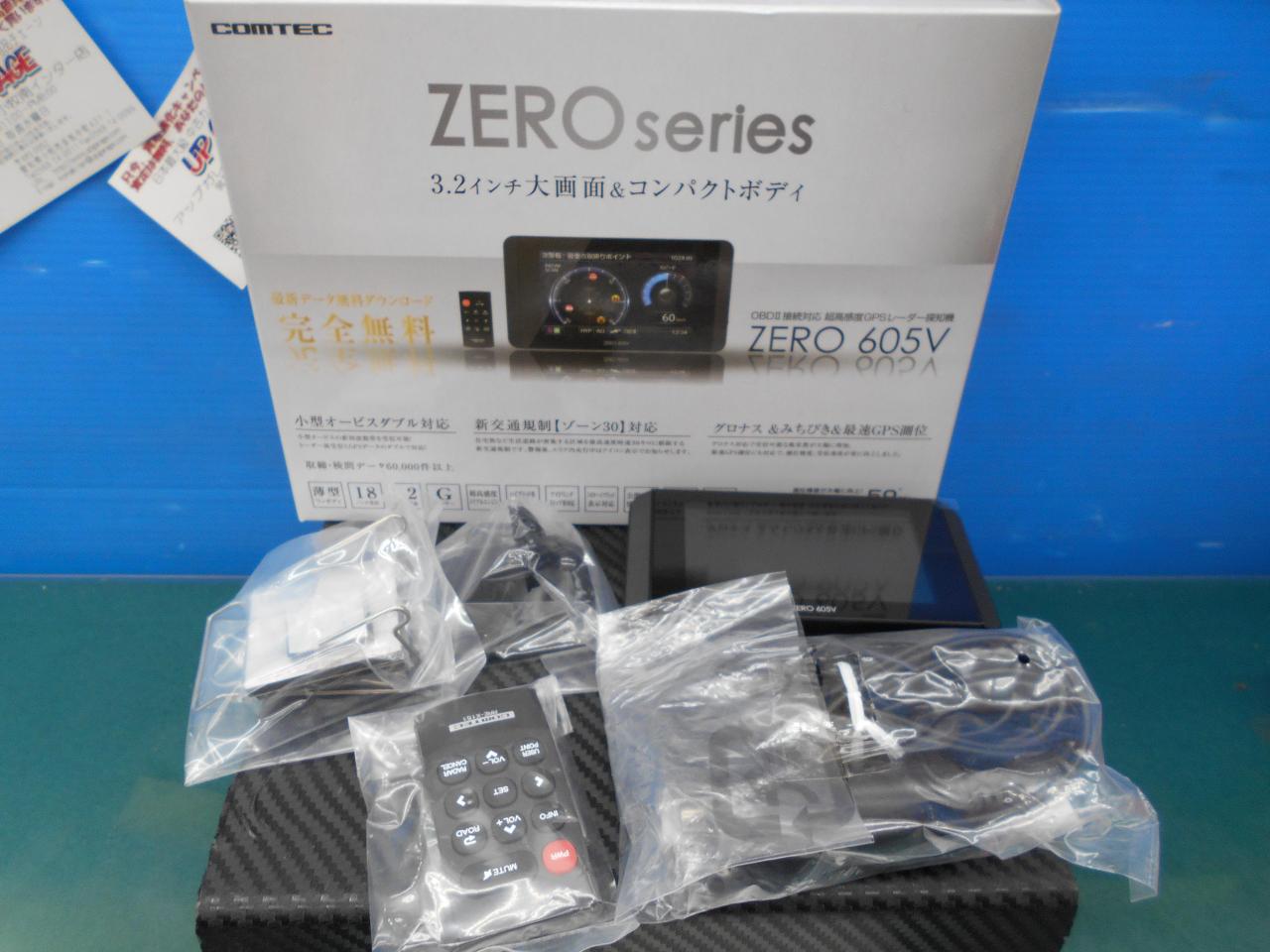 COMTEC ZERO 605V | 新古品 | アップガレージ 小牧南インター店 | カー用品 電装系 レーダー探知機を通販で購入する | 中古カー＆バイク用品の販売ならアップガレージ