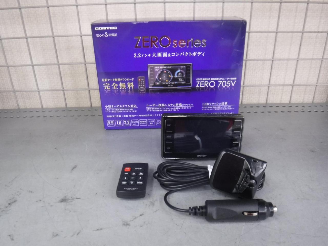 値下しました】COMTEC ZERO705V | カー用品 電装系 レーダー探知機を通販で購入する | 中古カー＆バイク用品の販売ならアップガレージ