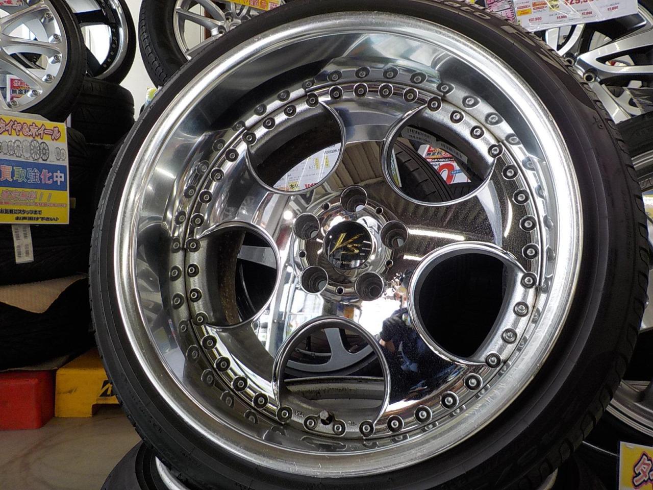 WORK(ワーク) VS(ブイエス) VS-SD2 + PIRELLI Cinturato P7 タイヤホイール2本セット | 中古品 ...