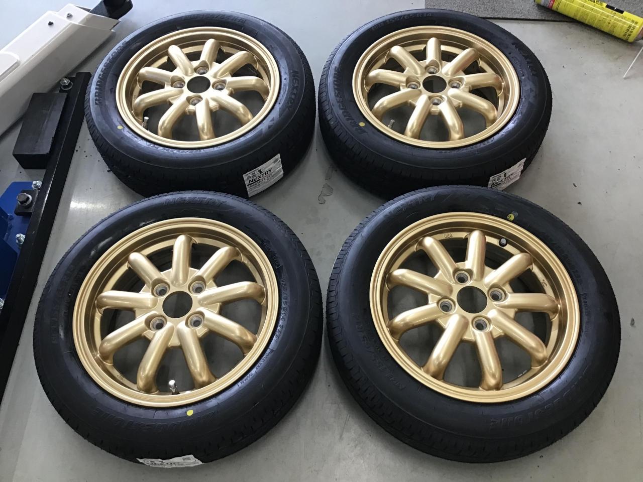 Lehrmeister(レアマイスター) BRANDLE-LINE(ブランドルライン) KST-9 ゴールド + BRIDGESTONE(ブリヂストン) NEXTRY | 中古品 | アップ ...