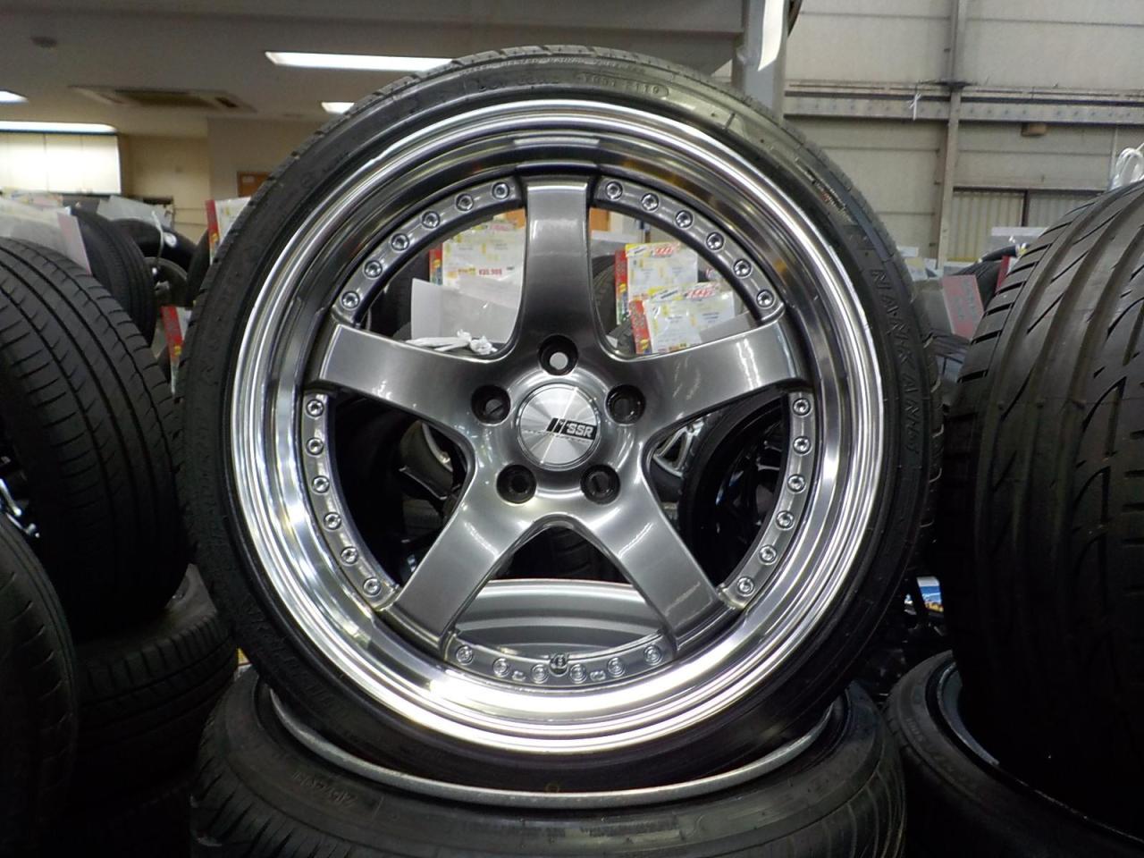 TANABE Professor SSR SP4 + NANKANG ULTRASPORT NS-2 | カー用品 タイヤホイールセット 18 ...