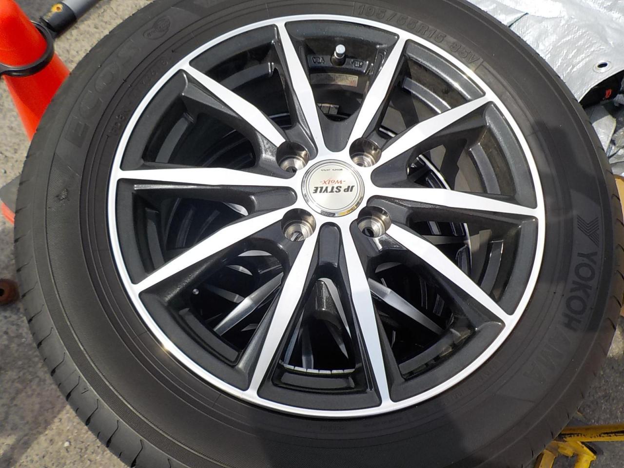 MONZA JAPAN JP STYLE(ジェイピースタイル) WOLX (4HOLE) + YOKOHAMA(ヨコハマ) ECOs ES31 ...