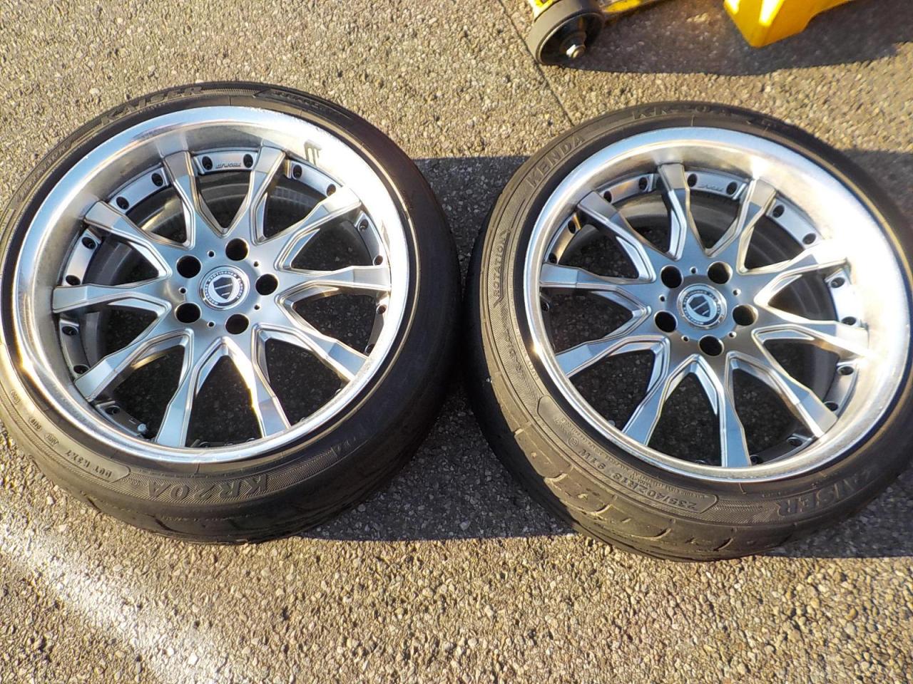 WORK(ワーク) SCHWERT(シュヴァート) SW2 + KENDA(ケンダ) KAISER | カー用品 タイヤホイールセット 18 ...