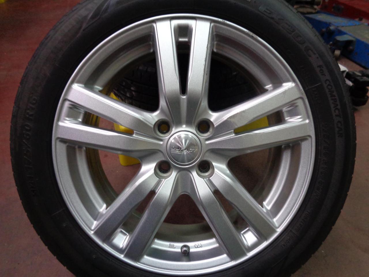 DUNLOP DUFACT DA5 (T03239) | カー用品 アルミホイール 16インチホイールを通販で購入する | 中古カー＆バイク用 ...