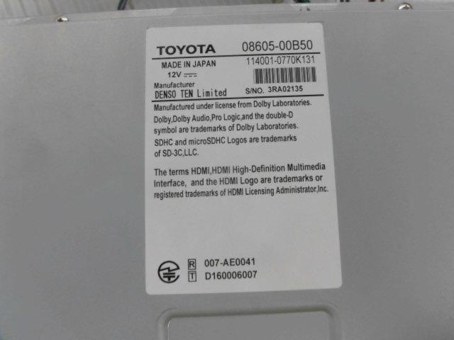 トヨタ純正(TOYOTA) NSZT-W68T (08605-00B50) | 中古品 | アップガレージ つくば店 | カー用品 カーナビ(地デジ） ポータブルメモリーナビ（地デジ)を通販で ...