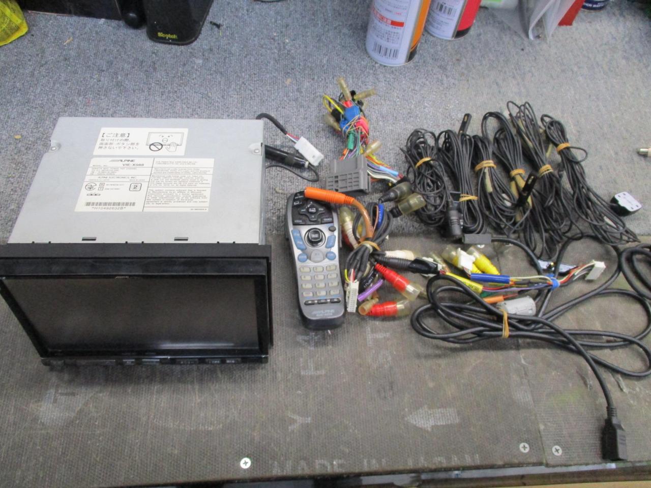 ALPINE VIE-X088 ビッグX 【ホンダ車用】【大幅値下げしました】 | カー用品 カーナビ(地デジ） HDDナビ(地デジ)を通販で ...