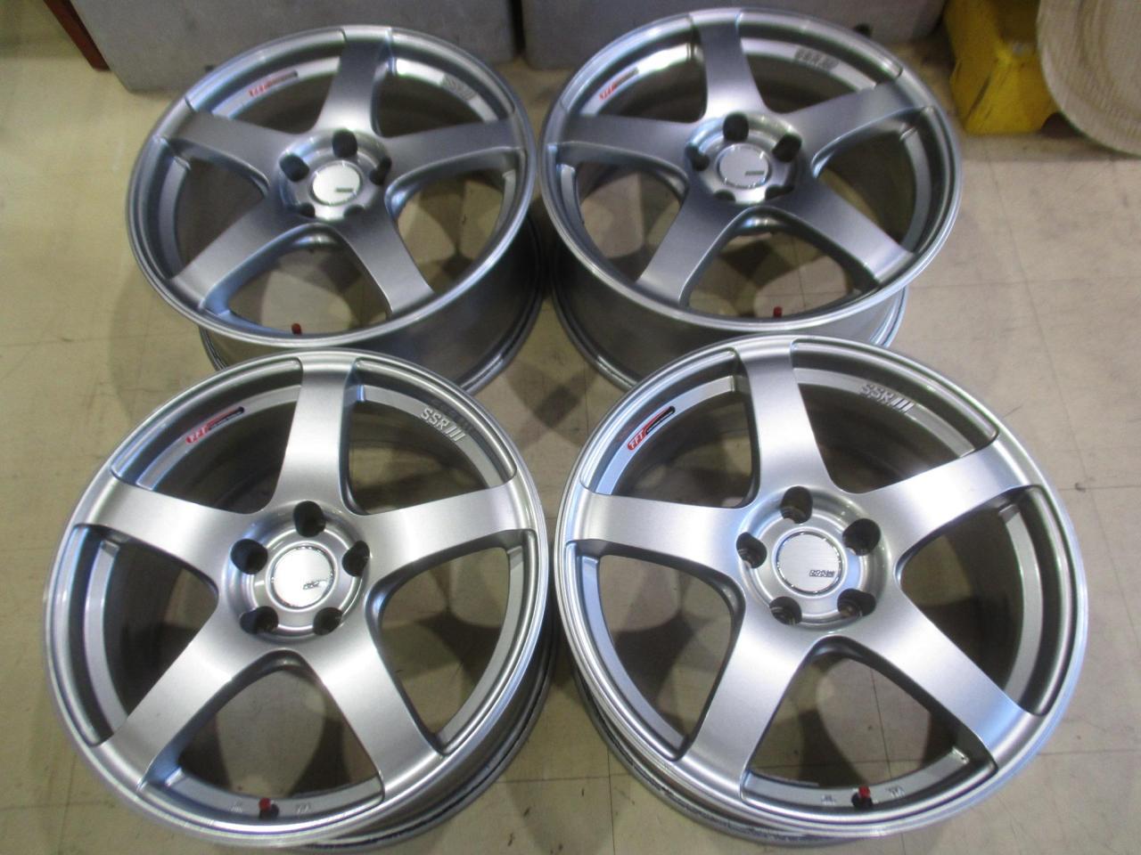 TANABE(タナベ) SSR SERIES(エスエスアール シリーズ) GTV01 グレアシルバー | カー用品 アルミホイール 18インチホイールを通販で購入する | 中古カー＆バイク用品 ...