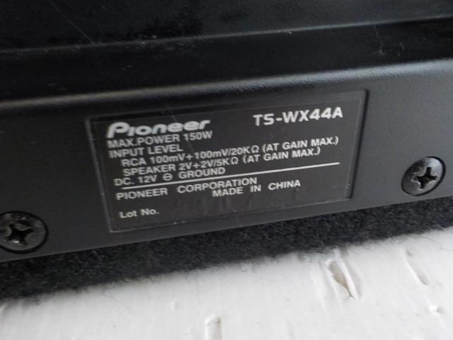 carrozzeria TS-WX44A | カー用品 スピーカー チューナップウーハースピーカーを通販で購入する | 中古カー＆バイク用品の販売ならアップガレージ