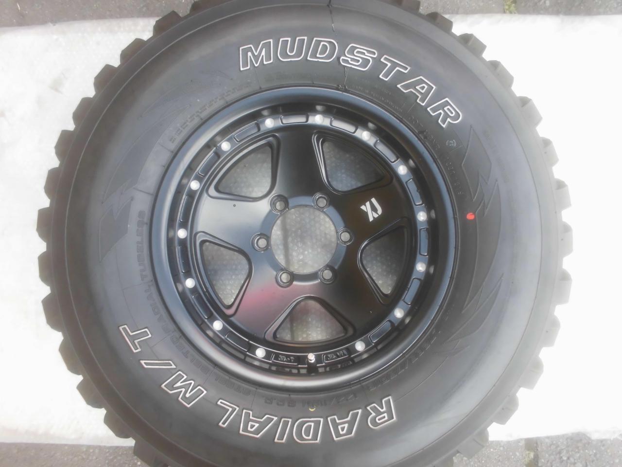 MLJ XTREME-J(エクストリームジェイ) XJ05 + NANKANG(ナンカン) MUD STAR RADIAL M/T | カー用品 タイヤホイールセット 16インチタイヤホイール ...