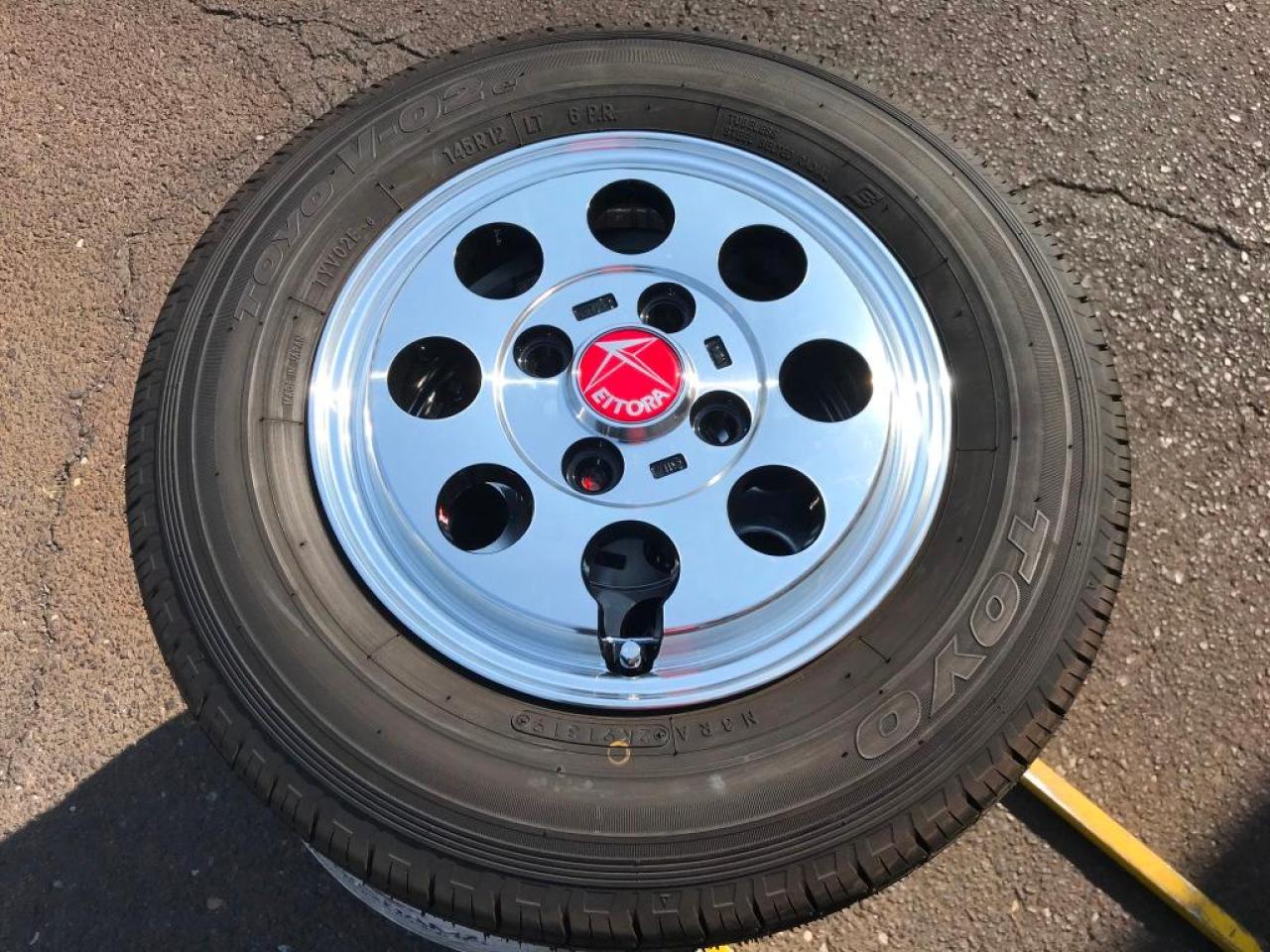 EITORA K29 ・ TOYO V-02E 4/4 | 中古品 | アップガレージ 岐阜店 | カー用品 タイヤホイールセット 12インチタイヤホイールセットを通販で購入する | 中古カー ...