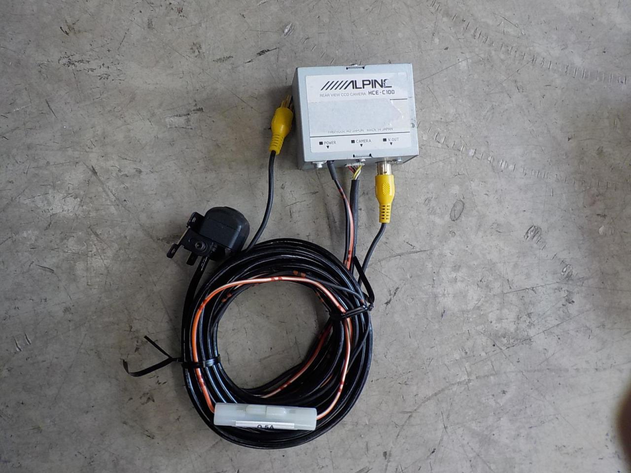 ALPINE HCE-C100 | 中古品 | アップガレージ 姫路店 | カー用品 カーAVアクセサリー バックカメラを通販で購入する | 中古カー＆バイク用品の販売ならアップガレージ