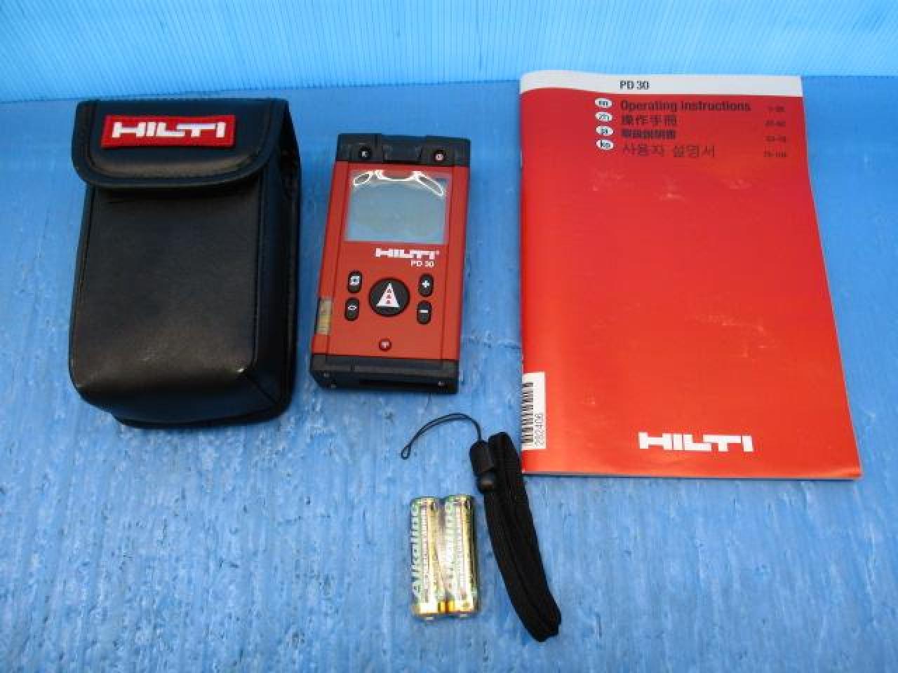 HILTI PD30 レーザーレンジメーター | やや傷や汚れあり | アップガレージ ひたちなか店 | 総合リユース 測定器 距離測定器を ...