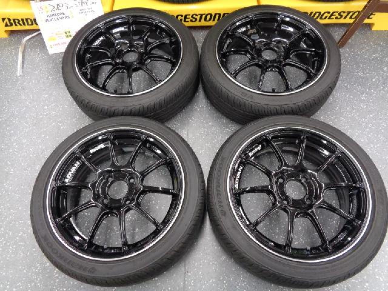 YOKOHAMA(ヨコハマ) ADVAN Racing(アドバンレーシング) RZ2 レーシンググロスブラック&リング | カー用品 アルミ ...