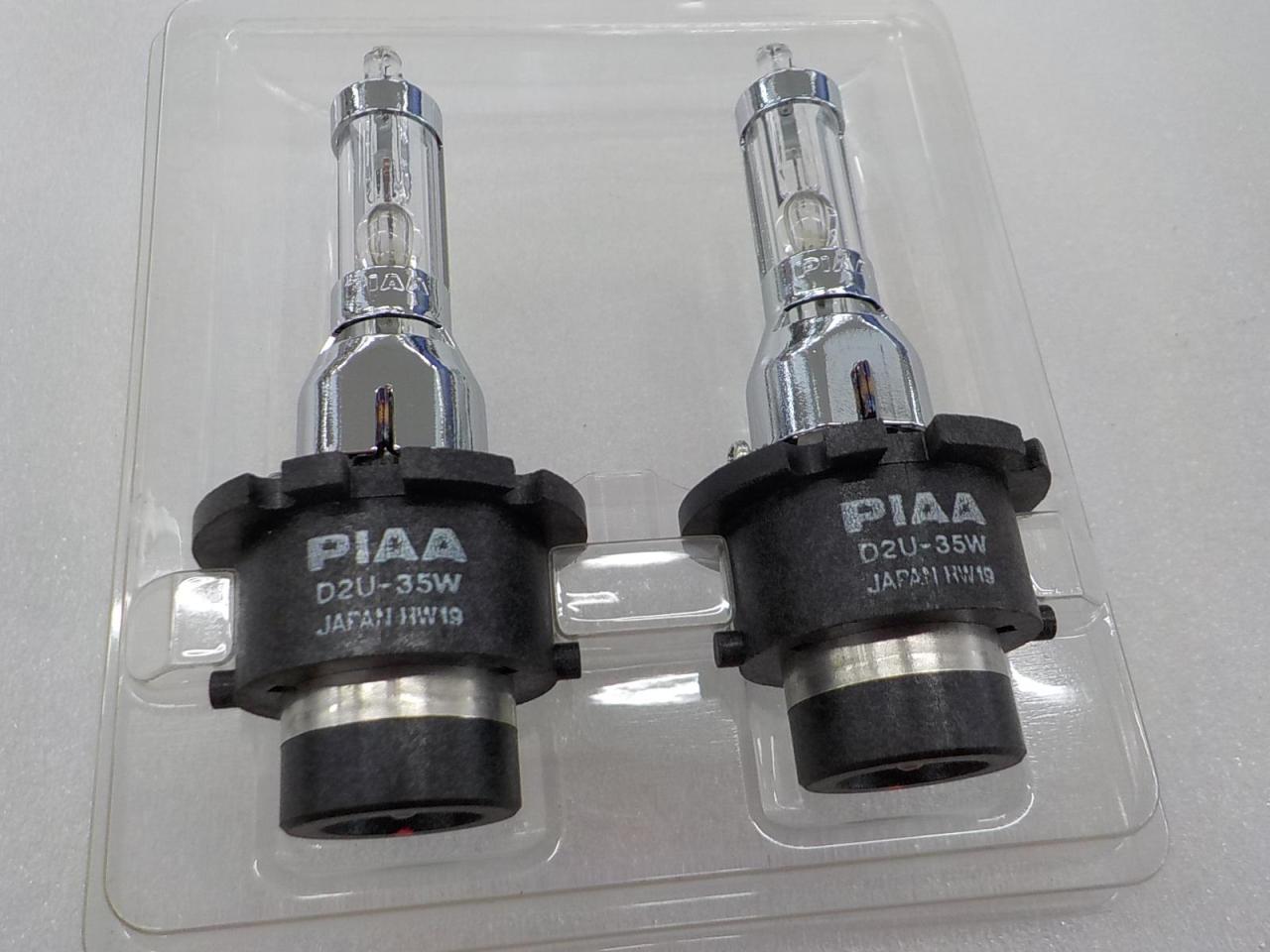 PIAA(ピア) HIDバルブ 【D2U･35W･6600K】 | カー用品 バルブ・HID HIDバルブを通販で購入する | 中古カー＆バイク用品の販売ならアップガレージ