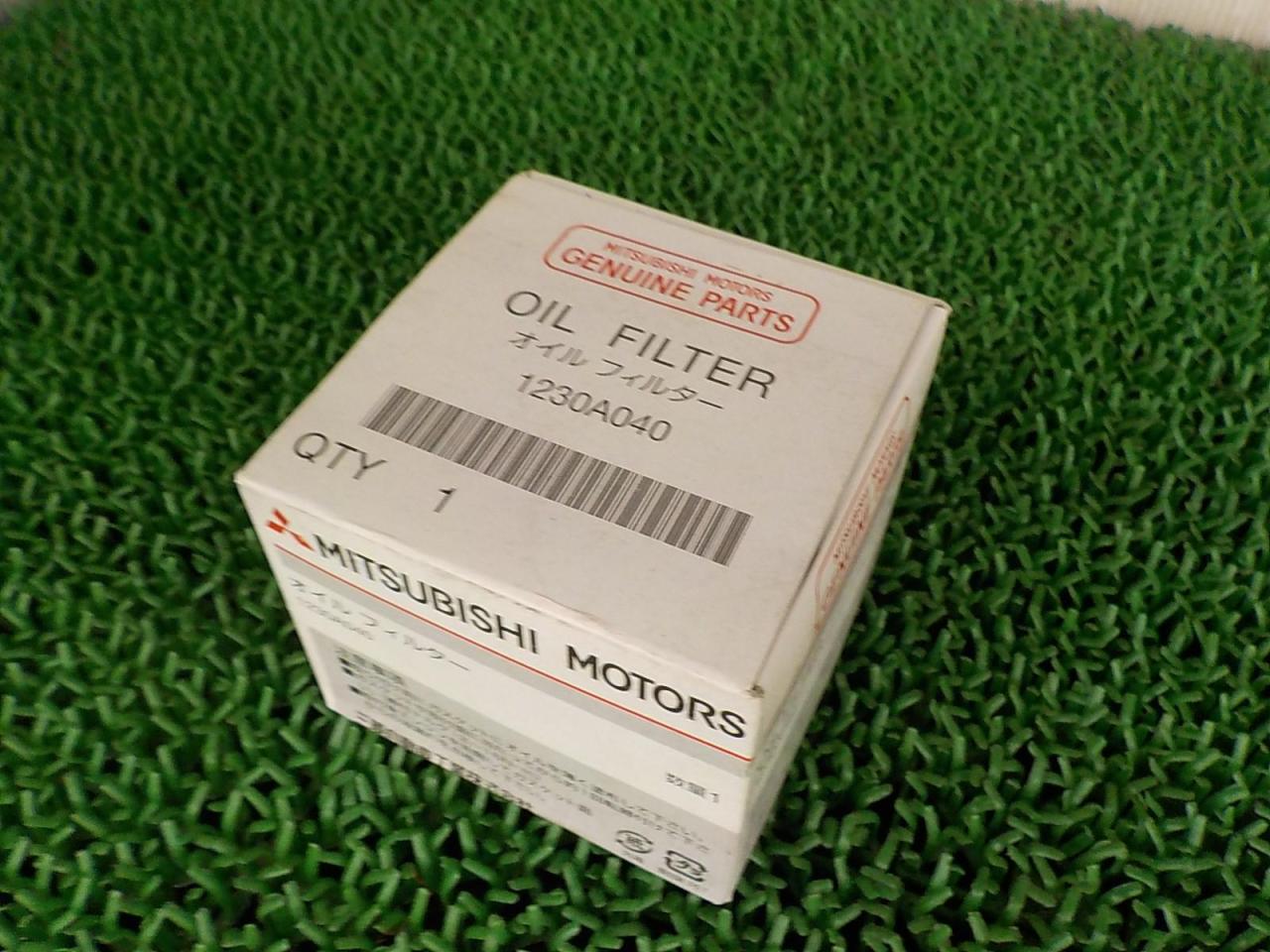 MITSUBISHI純正 オイルフィルター 品番/1230A040 | 新古品 | アップガレージ 越谷店 | カー用品 ケミカル用品 その他 ...