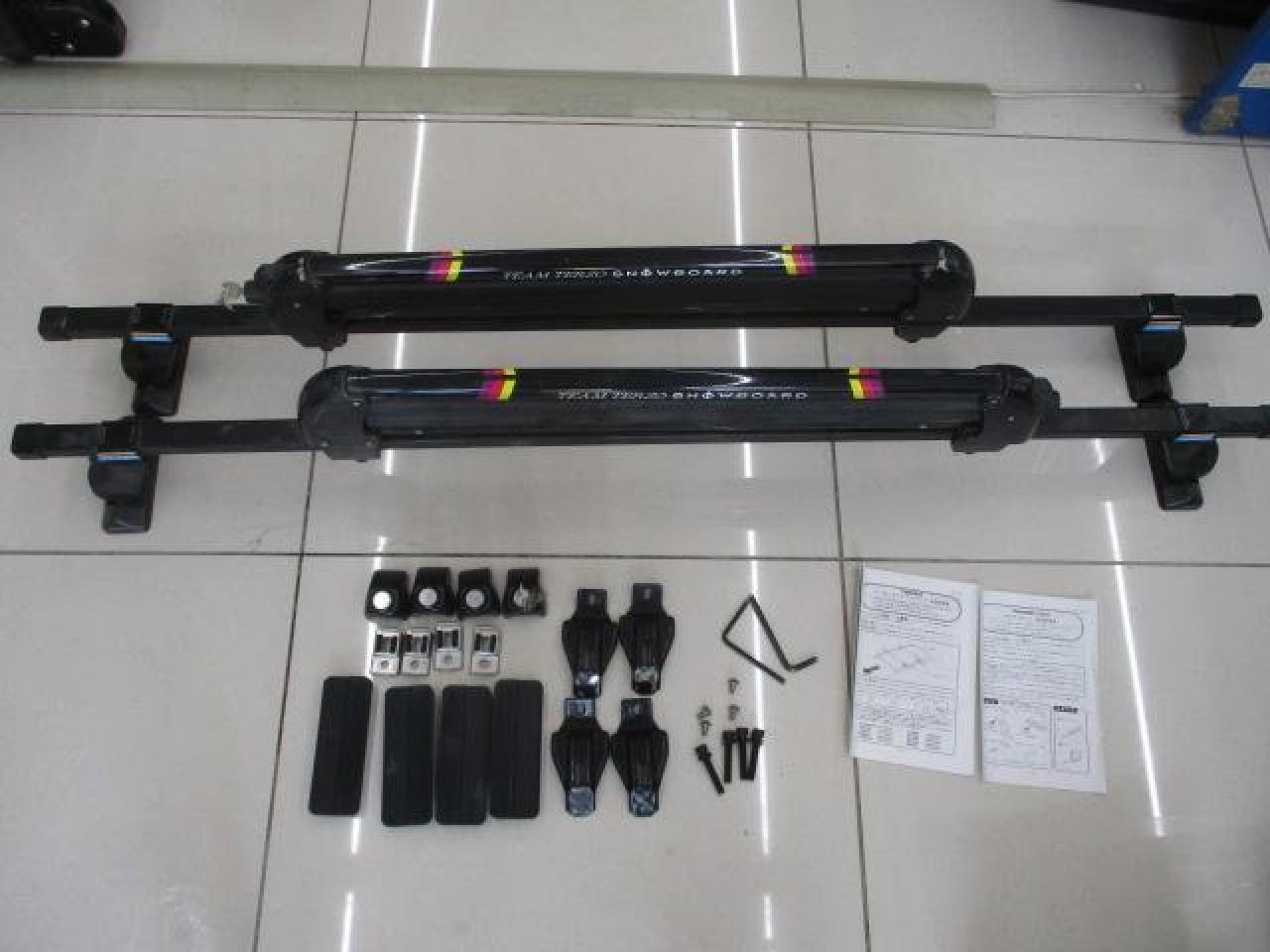 TERZO EF14BL(フット) + EB6(バー) + EH233(ホルダーセット) + スキー･スノーボードアタッチメント | カー用品 キャリアを通販で購入する | 中古カー＆バイク用 ...