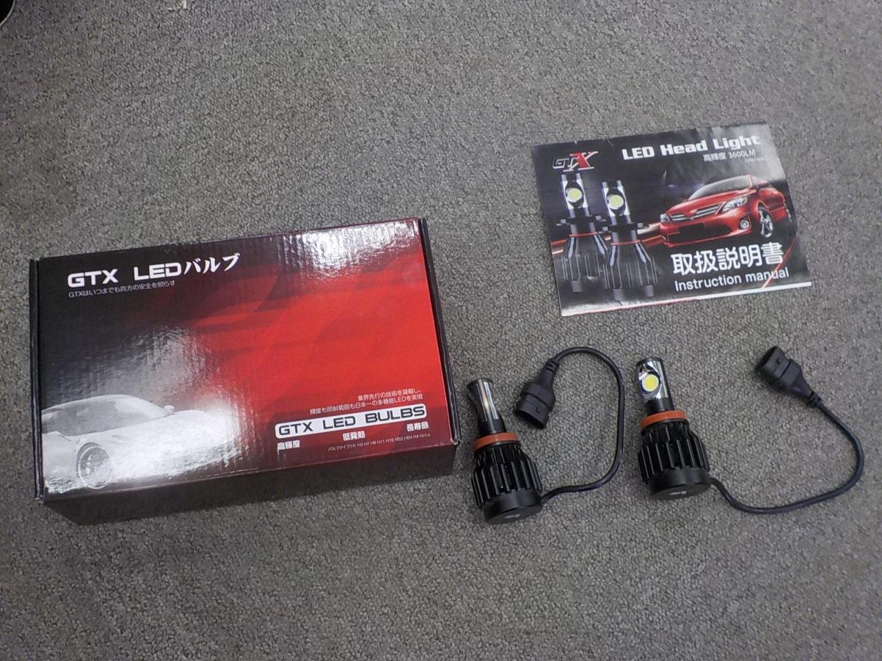 GTX LED Head Light | カー用品 バルブ・HID LEDバルブを通販で購入する | 中古カー＆バイク用品の販売ならアップガレージ