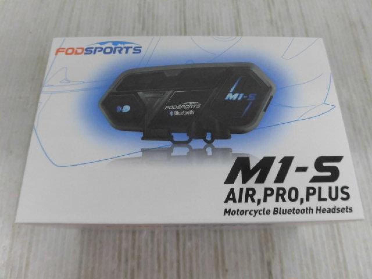 FODSPORTS M1-s Air Pro PLUS バイクインカム | バイク用品 電装品 その他電装品(二輪)を通販で購入する | 中古 ...