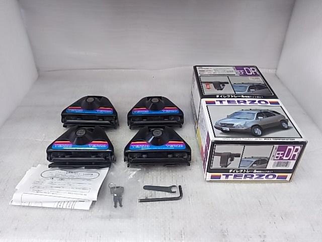 TERZO EF-DR + DR1 ダイレクトレール用フットセット | 中古品 | アップガレージ 埼玉桶川店 | カー用品 キャリアを通販で購入する | 中古カー＆バイク用品の販売ならアップガレージ