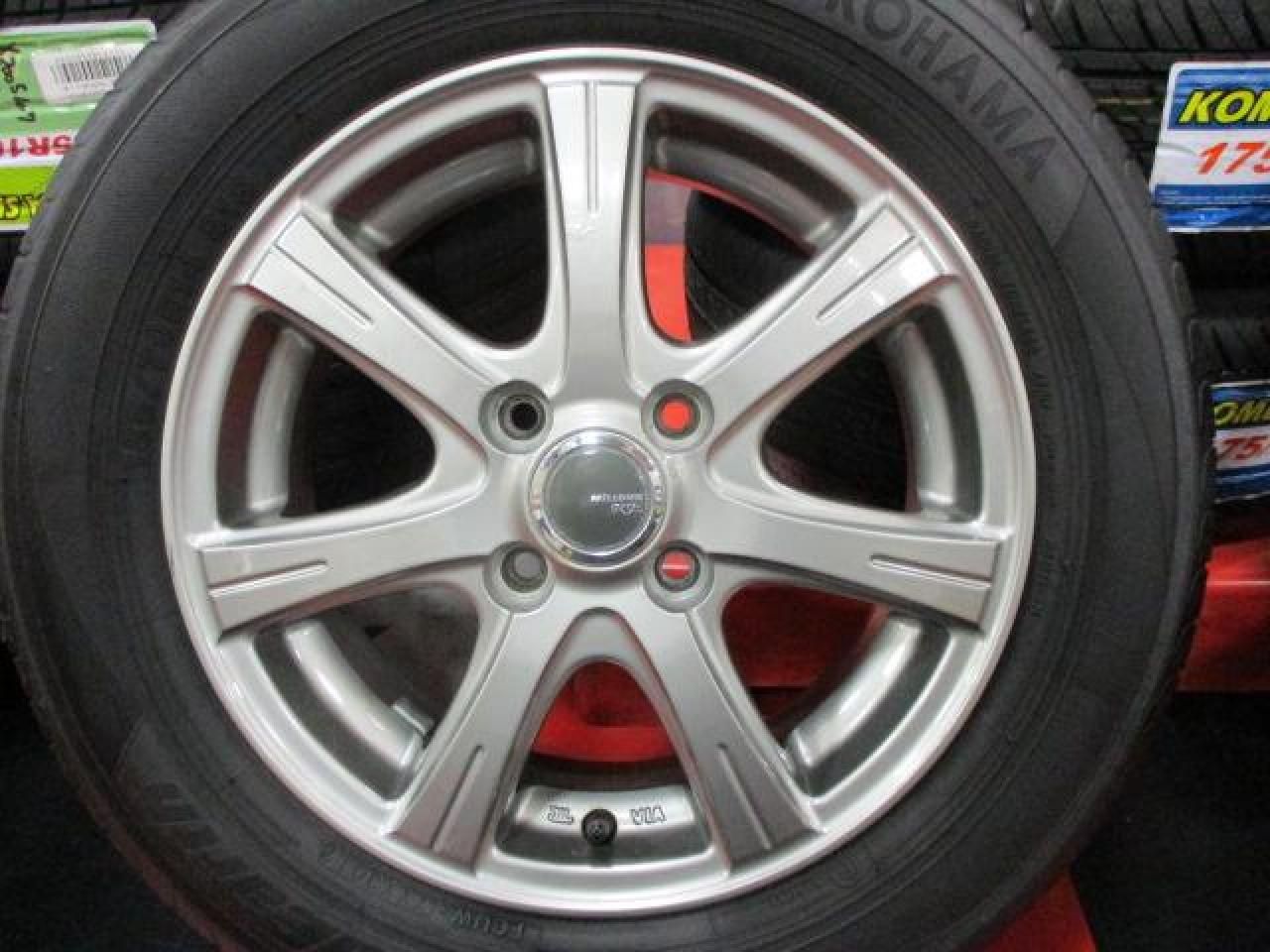 YOKOHAMA(YFC) STANDARD WHEEL Millous RE + YOKOHAMA BluEarth | カー用品 タイヤホイールセット 14インチタイヤホイールセットを通販 ...