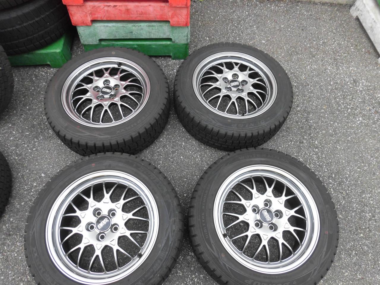 スバル純正(SUBARU) BG5 レガシィツーリングワゴン純正オプション BBS RG 16インチ鍛造アルミホイール + DUNLOP(ダンロップ) WINTERMAXX WM01 | カー ...