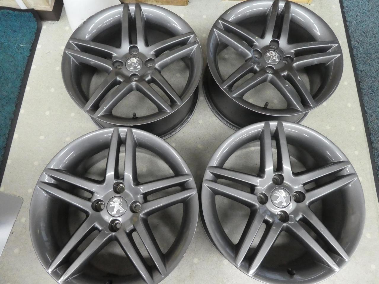 PEUGEOT プジョー308純正ホイール(T05047) | 中古品 | アップガレージ 新潟新発田店 | カー用品 アルミホイール 17 ...